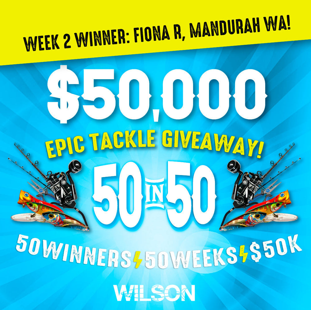 Week 2 Winner - Fiona WA – Mark Berg's Fishing Addiction