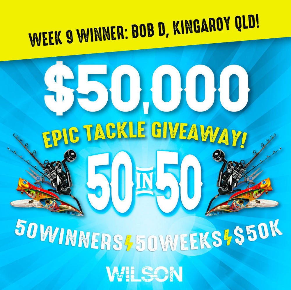 Week 9 Winner - Bob QLD – Mark Berg's Fishing Addiction
